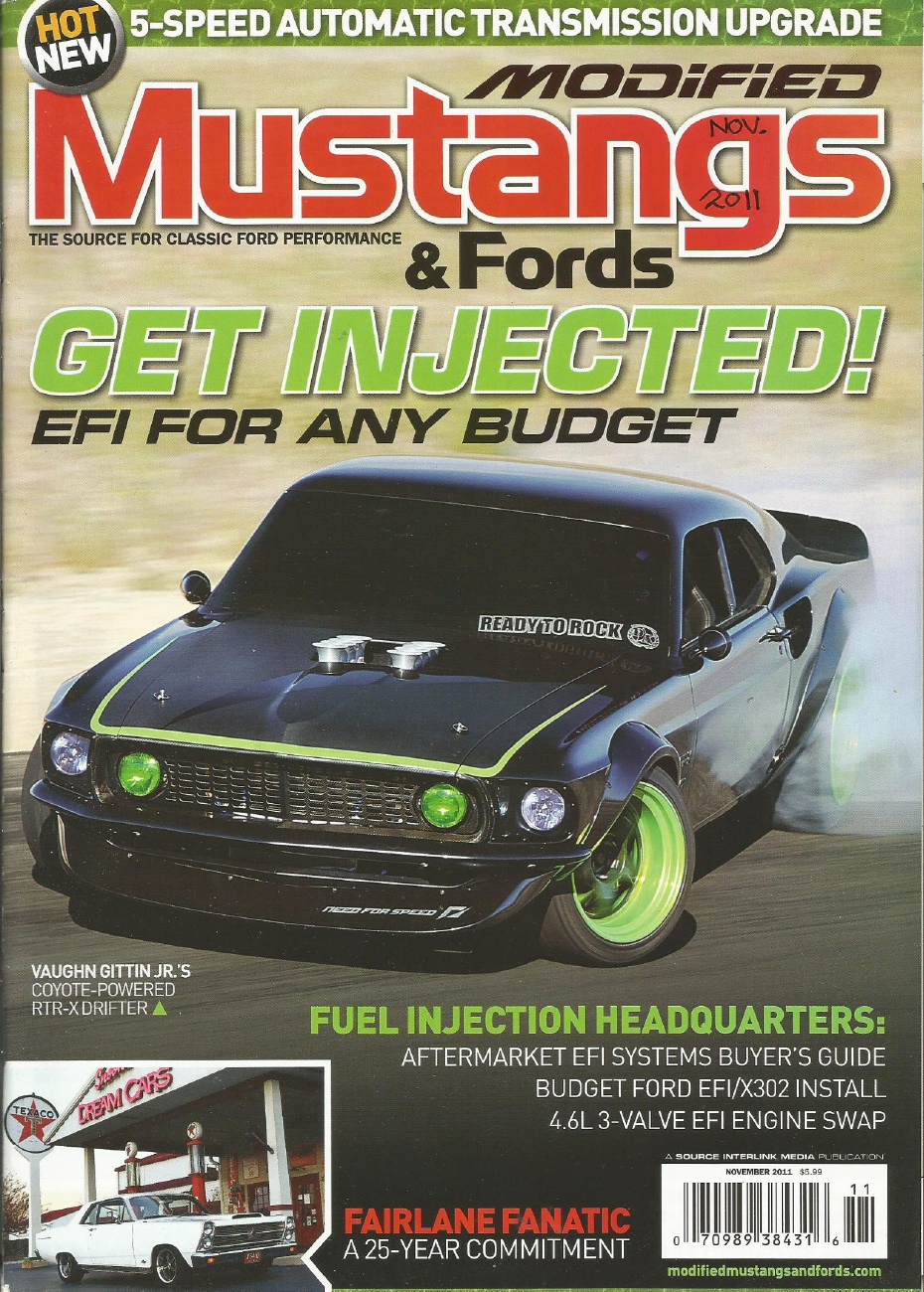 MODIFIED MUSTANGS & FORDS 2011 NOV - 5-SPEED, EFI SPECIAL, GT500E ...