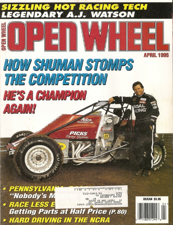 OPEN WHEEL 1995 APR - DAN DIETRICH, AJ WATSON, RON SHUMAN, DEUCE ...