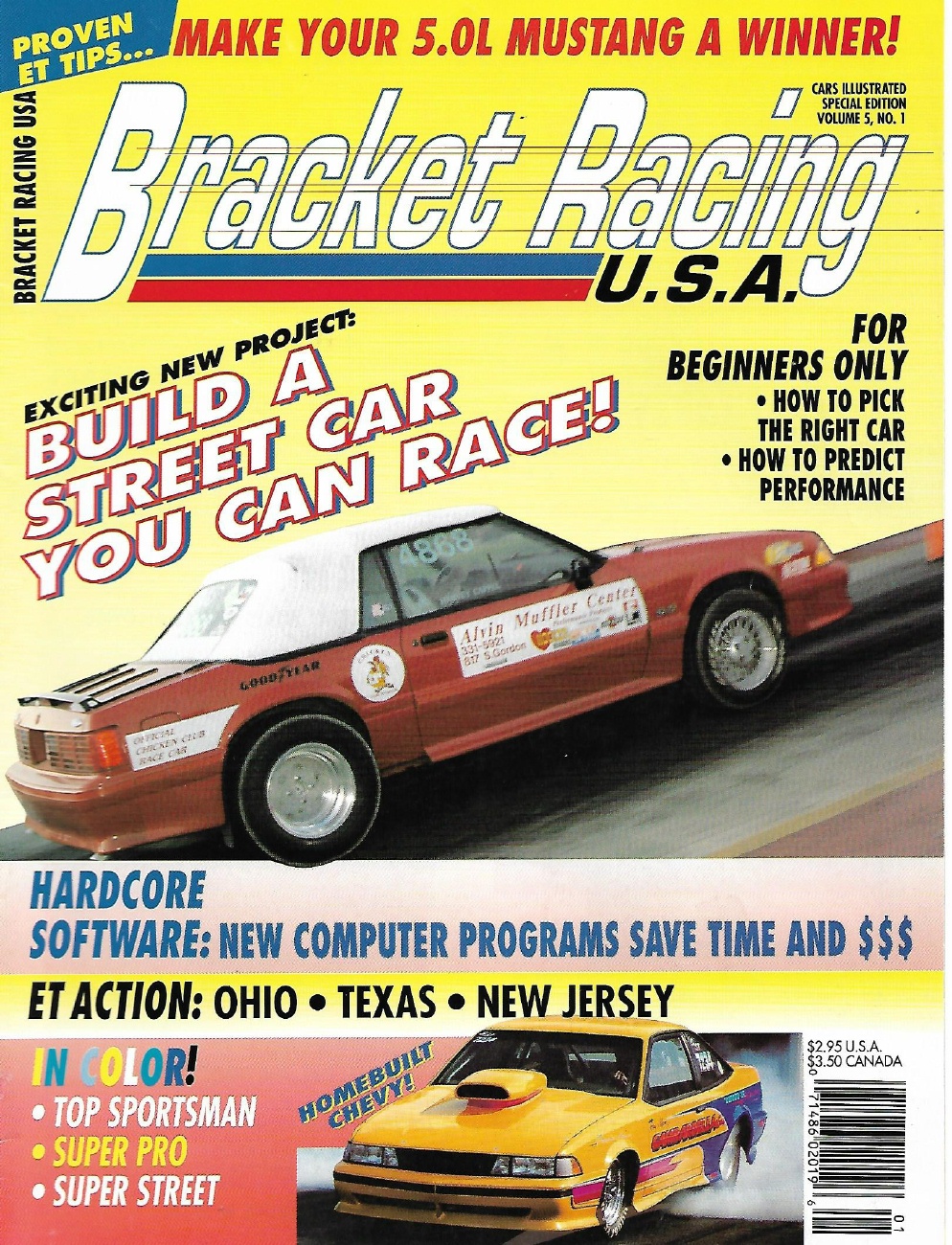 BRACKET RACING USA 1991 SPECIAL - V5 N1 - KEN UNDERWOOD, TERRY SINKE,7 ...