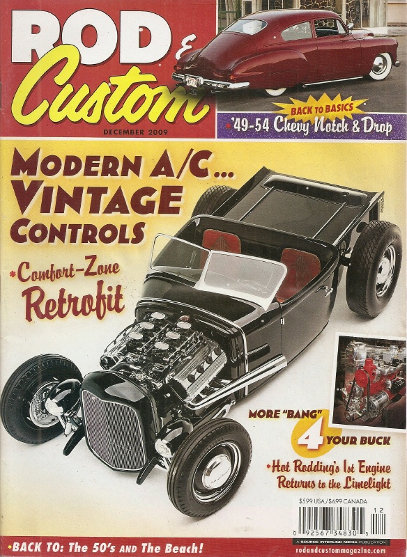 ROD & CUSTOM 2009 DEC - BUILD A KILLER FLATHEAD 4-BANGER, SLAM A '49 ...