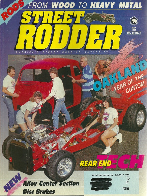 STREET RODDER 1991 MAY - WOODEN ROADSTER, HOW TO SHORTEN A DRIVESHAFT ...
