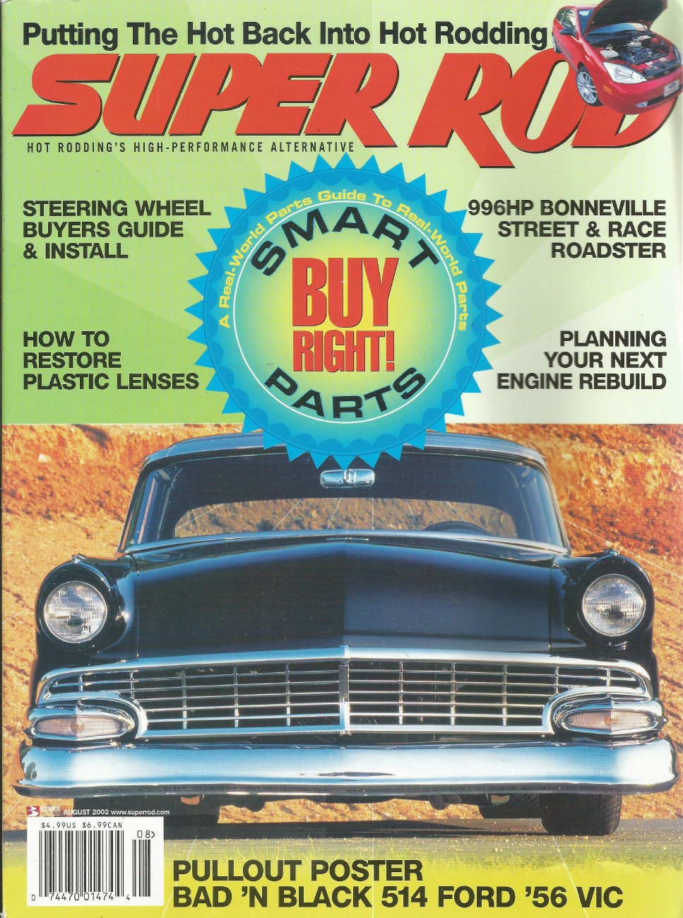 SUPER ROD 2002 AUG - SICK 56 VIC, PLASTIC RESTORE, TAMELESS TIGER ...
