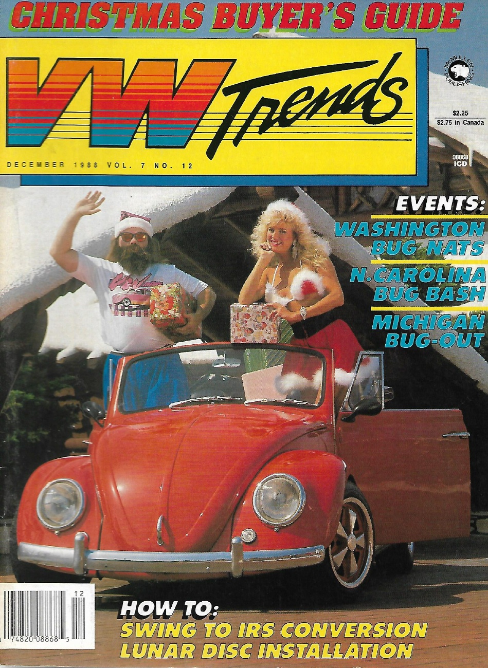 VW TRENDS 1988 DEC - WHEEL DISCS, SWINGAXLE OUT-IRS IN - VW TRENDS ...